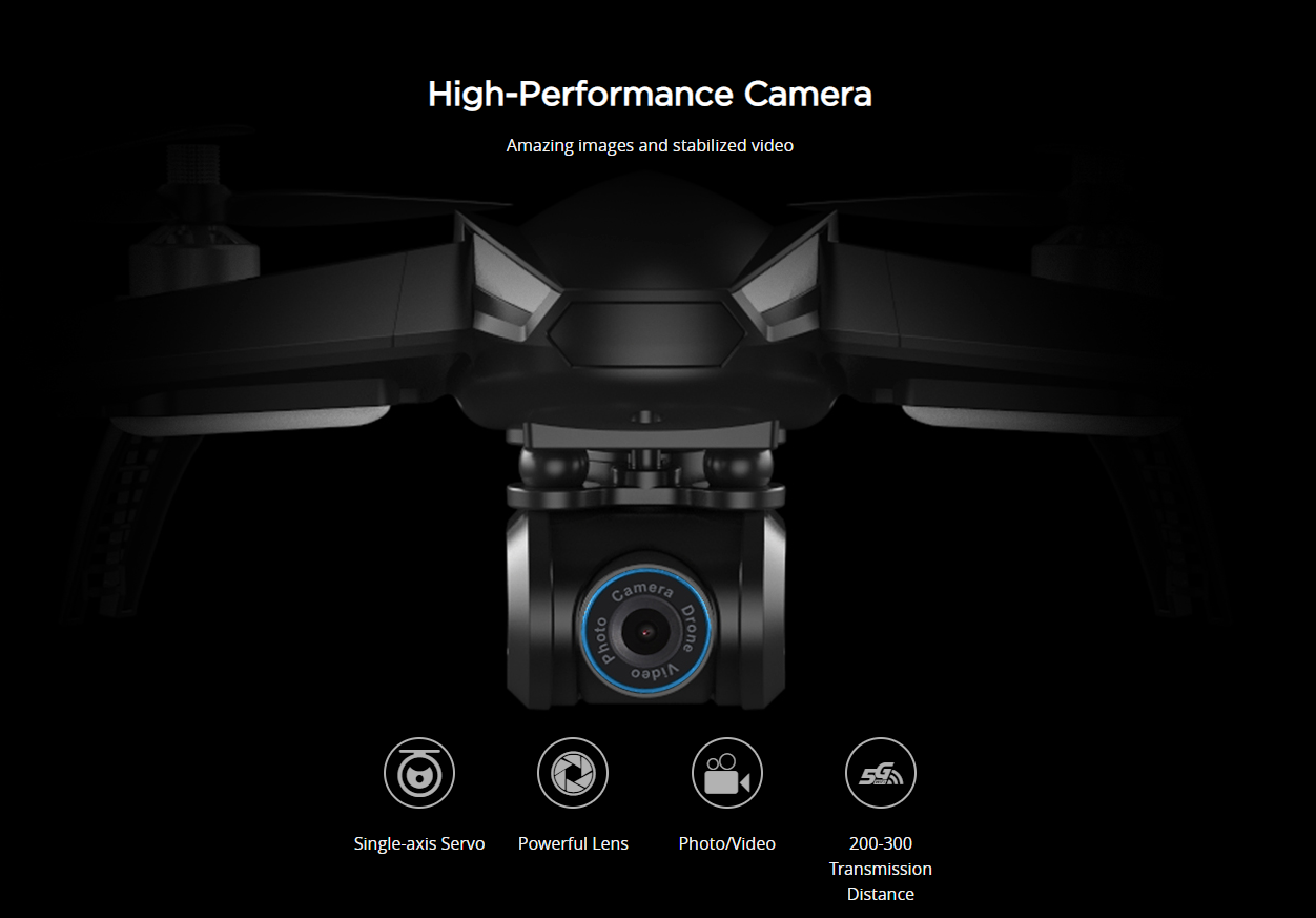 1080p HD 5G Wi-Fi FPV Camera for MJX Bugs 5W