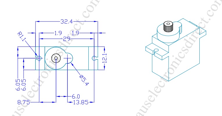 How an SG90 Micro Servo motor works